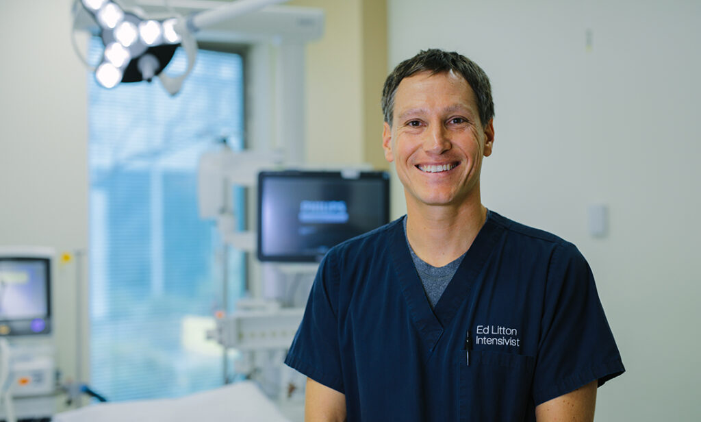 Associate Professor Ed Litton: Helping medicine get better - People ...